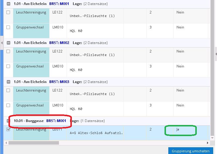 Sorting in grid with grouping changes unexpected - Oracle Forums