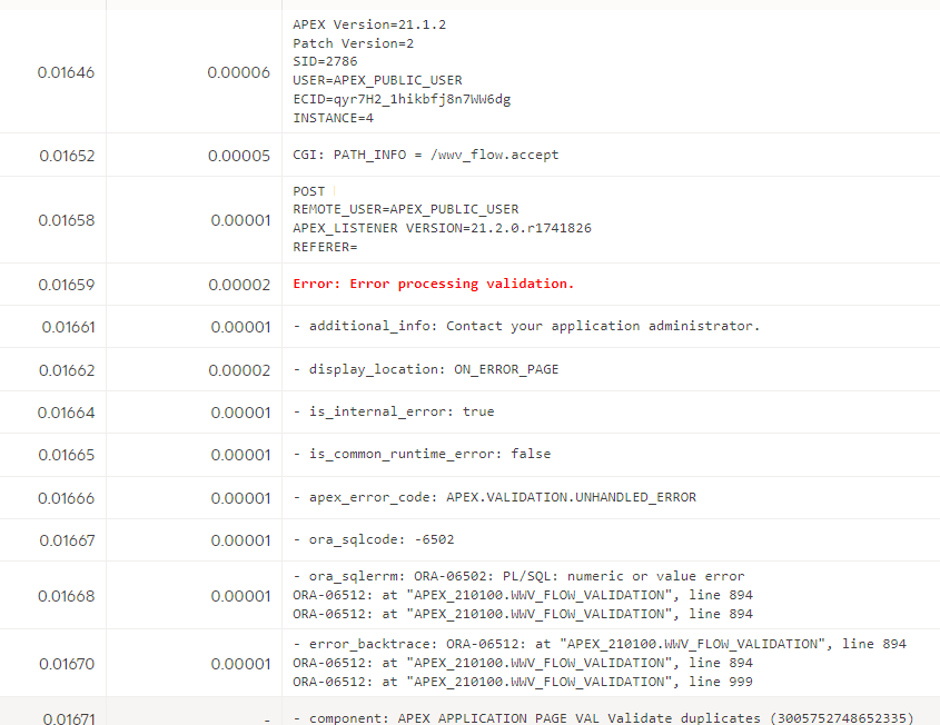 Custom Validation returns wrong data type in APEX 21.1.2 - Oracle Forums