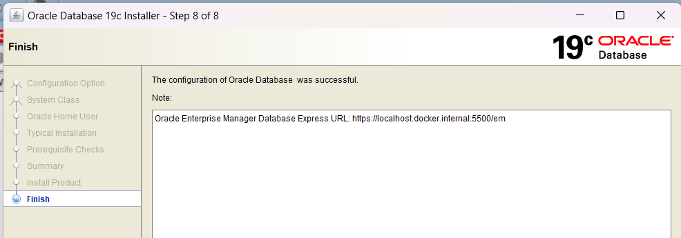 Oracle Database 19c Url Issue Unable To Access Localhost Oracle Forums